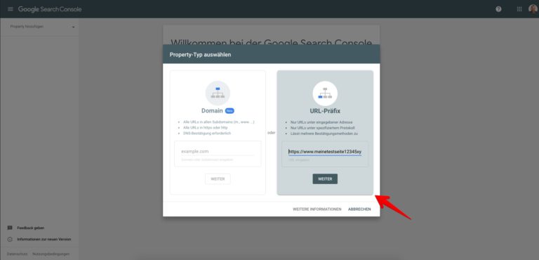 Webseite in Google Search Console auf HTTPS umstellen - HostPress – Wissensdatenbank